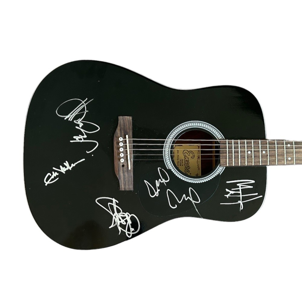 Pearl Jam Signed Acoustic Guitar - CharityStars