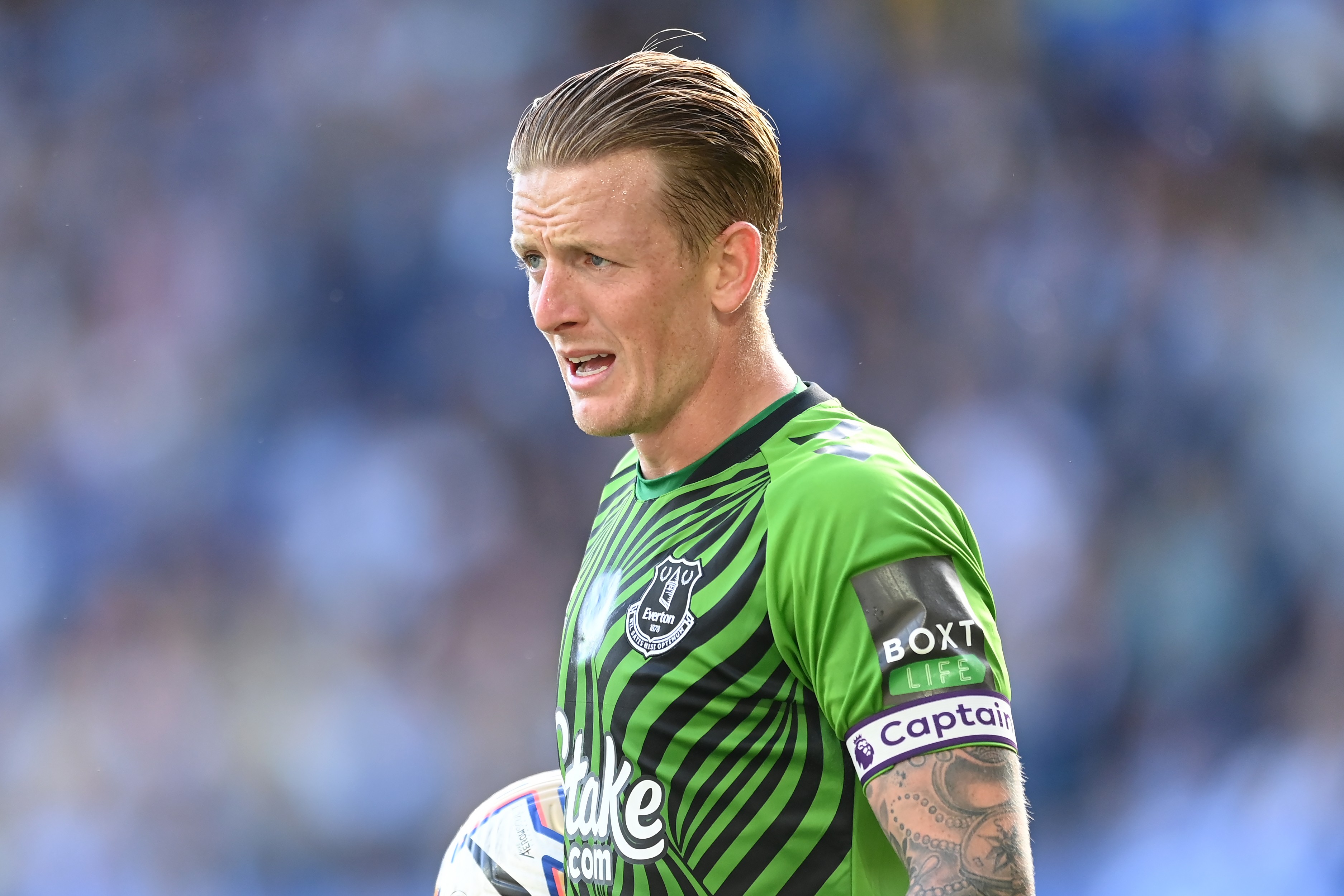 Jordan Pickford's Everton 2022/23 Signed Shirt - CharityStars