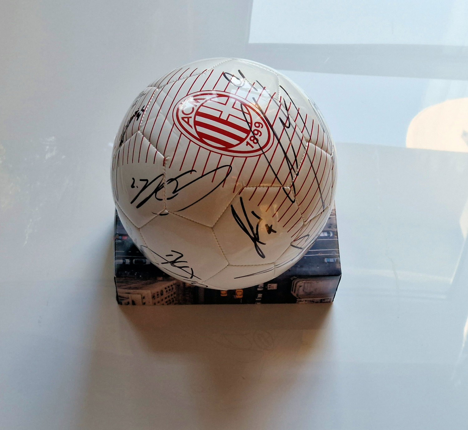 AC Milan Signed Ball - CharityStars