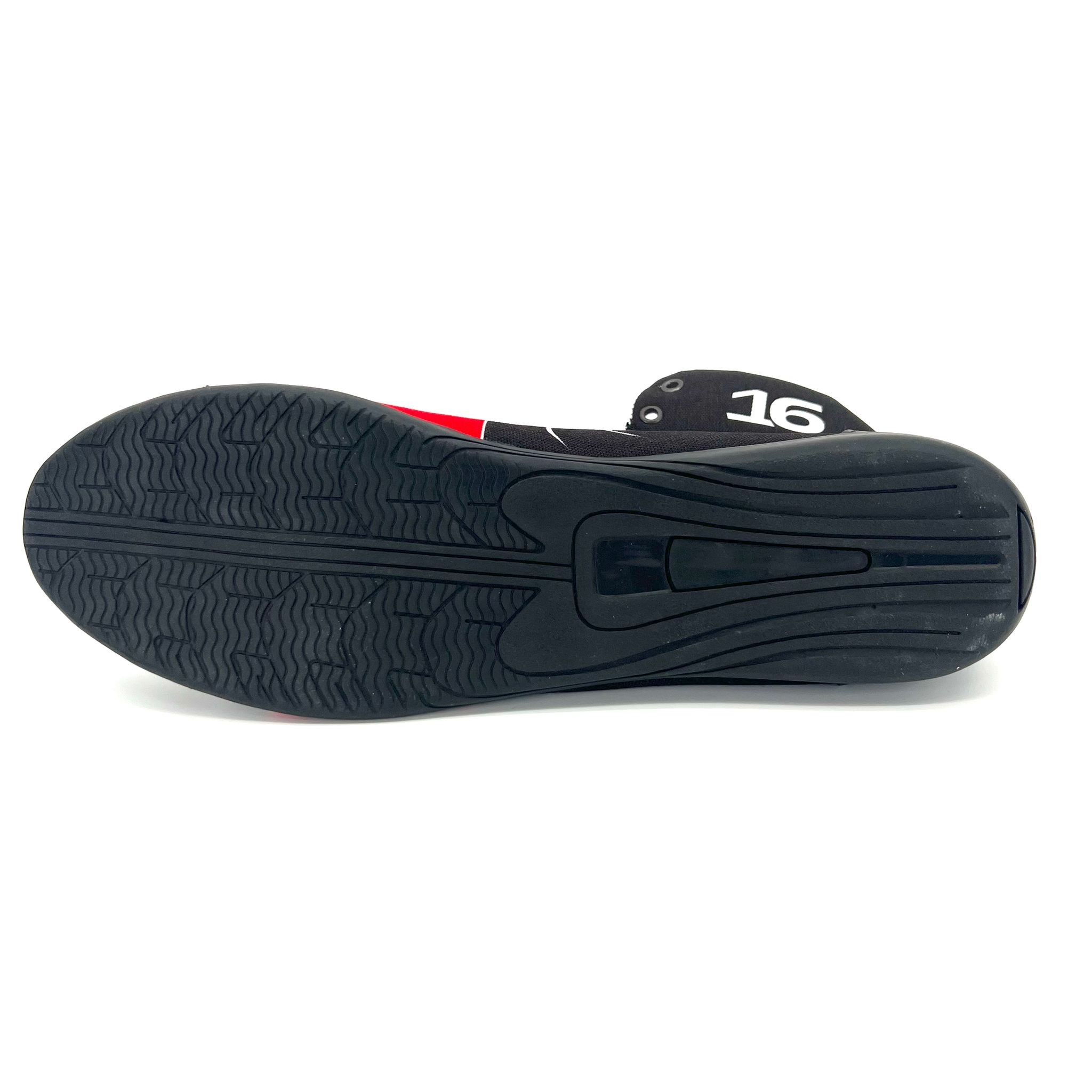 Charles Leclerc Signed Ferrari Boot in Display Case - CharityStars