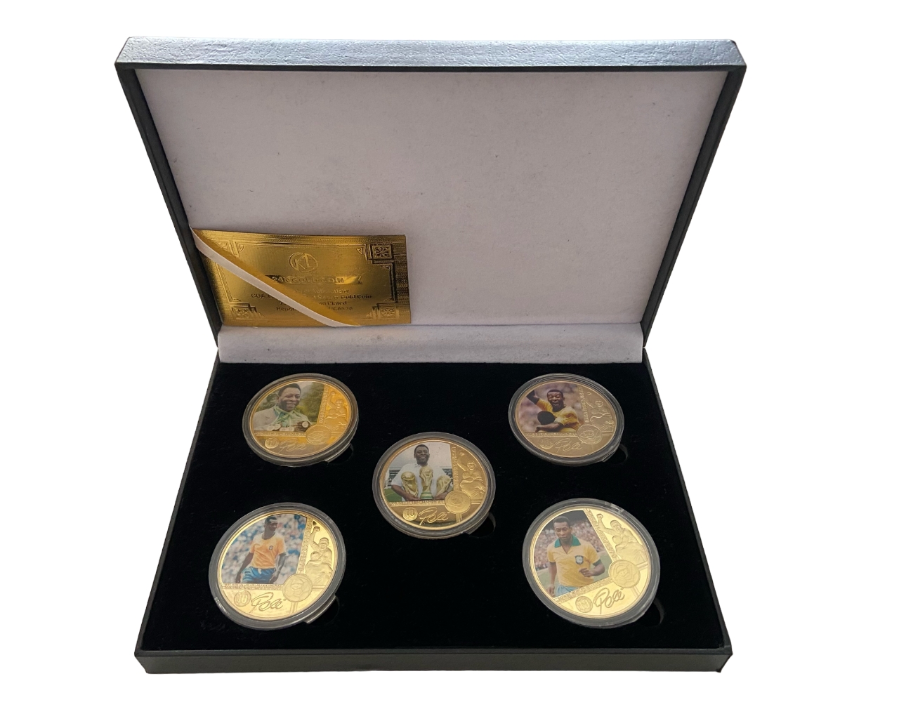 Pele Exclusive Medals Box - CharityStars