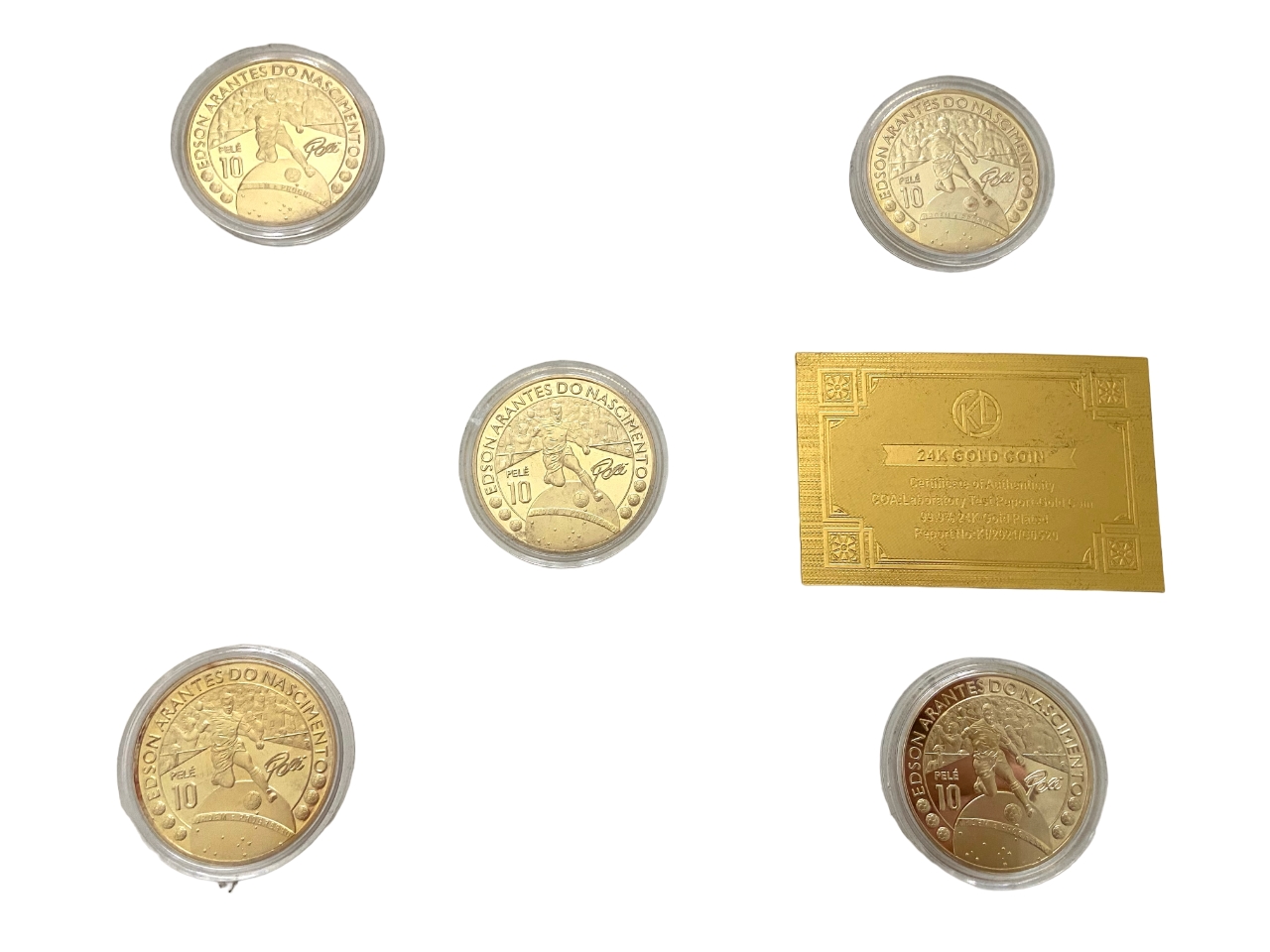 Pele Exclusive Medals Box - CharityStars