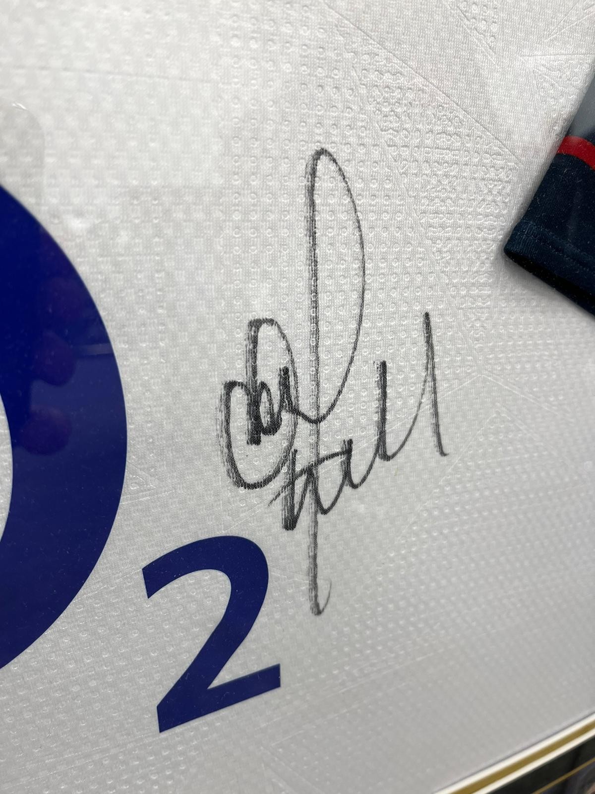 Owen Farrell's England Signed and Framed Shirt - CharityStars