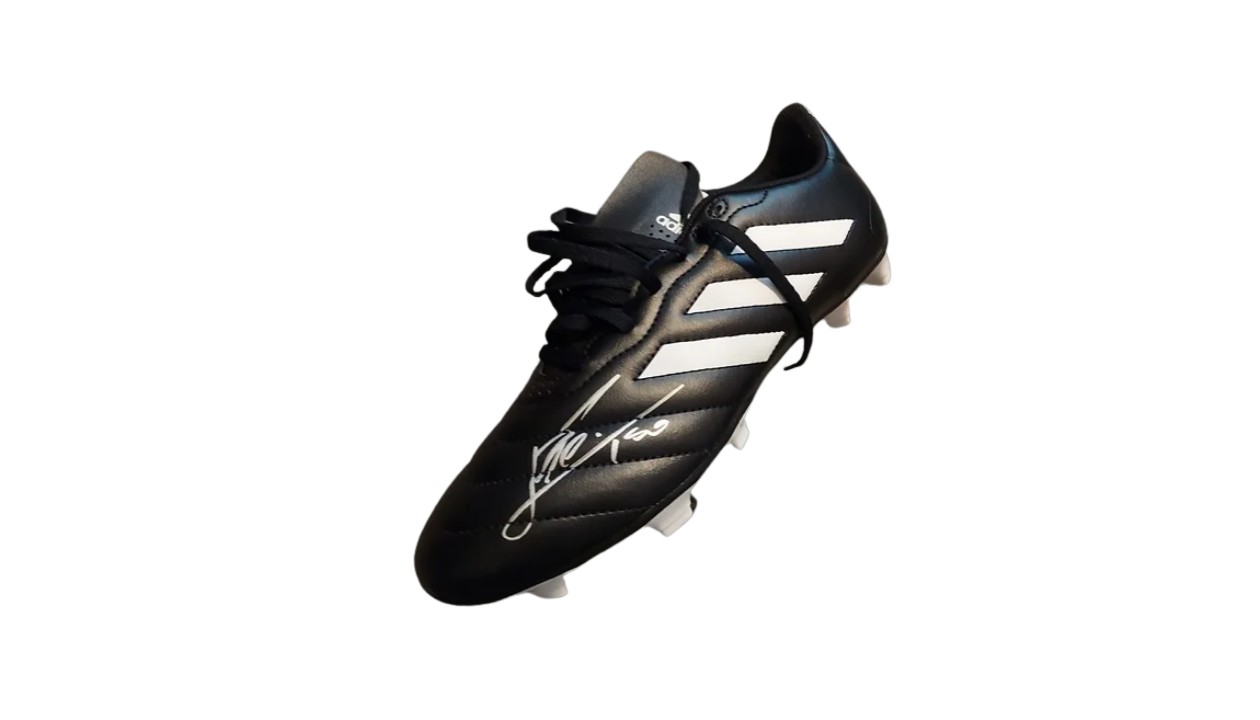 Messi's Signed Football Boot - CharityStars