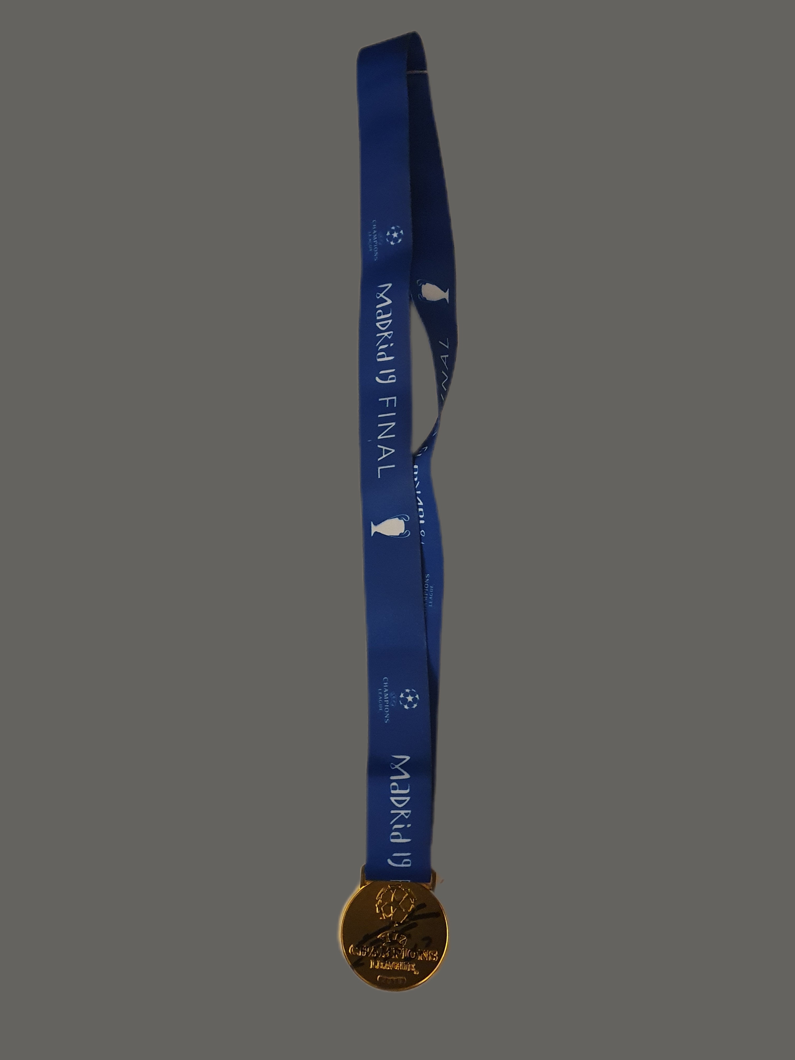 Jürgen Klopp's Signed Liverpool FC 2018/19 Champions League Medal ...