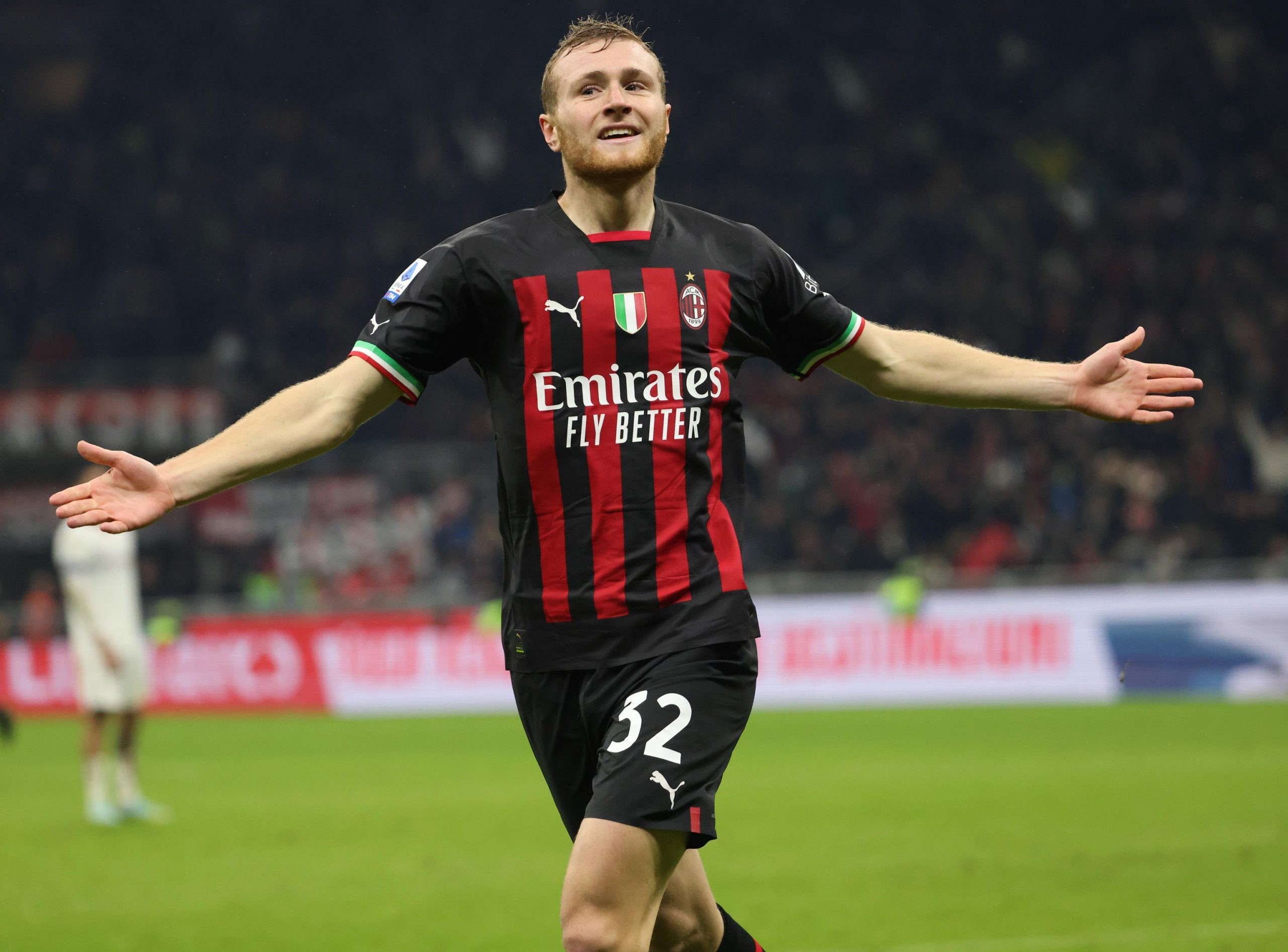 Pobega Official AC Milan Signed Shirt, 2022/23 - CharityStars