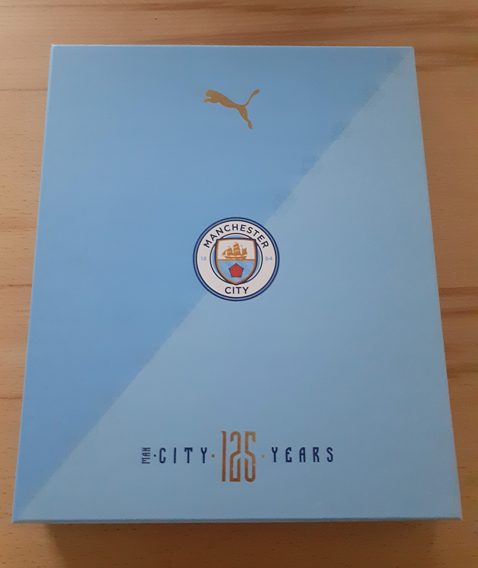 Manchester City 125th Anniversary Shirt in Cardboard Box - Limited ...