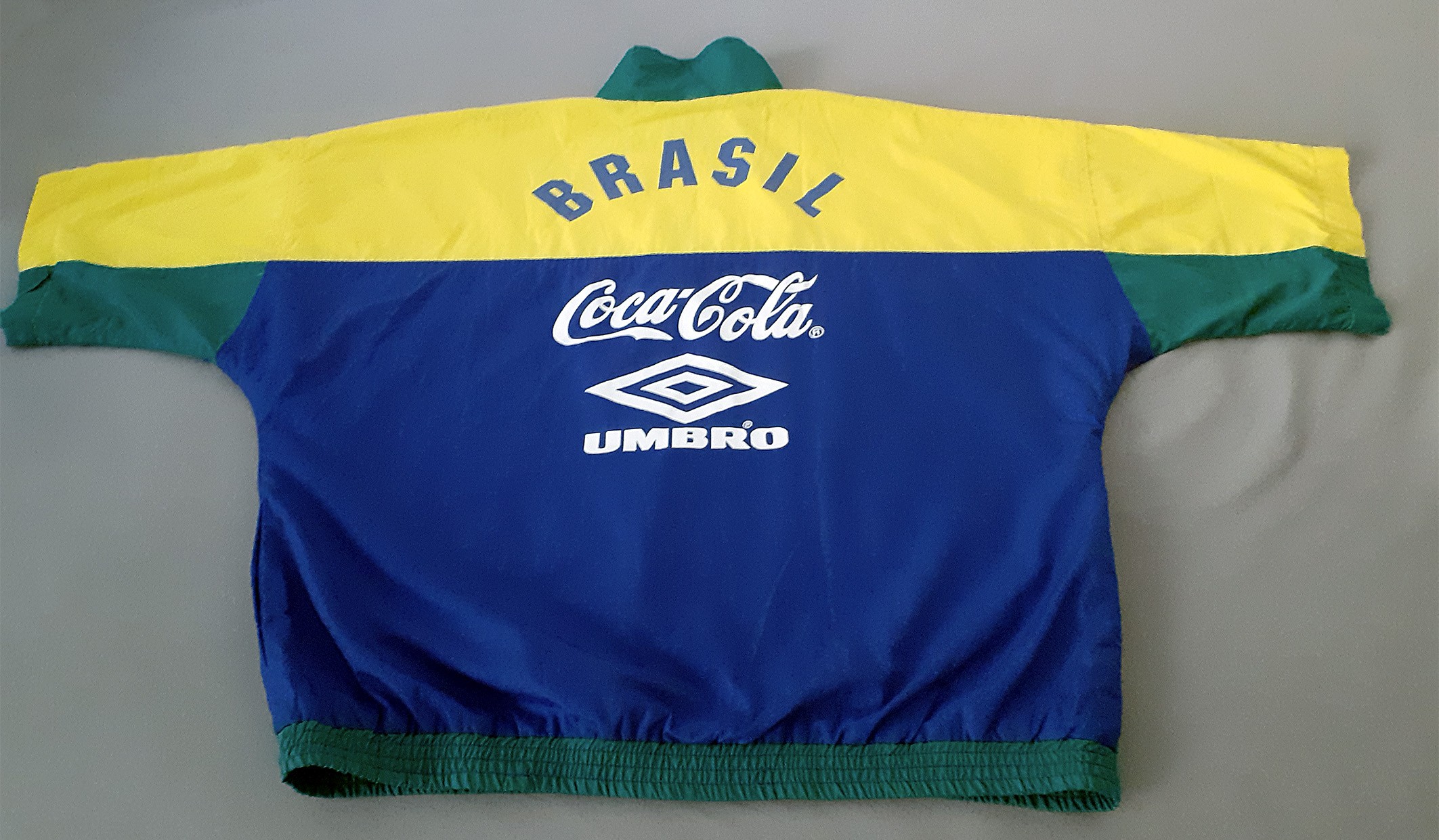 Brazil Match Jacket from the Olympic Games 1996 in Atlanta - CharityStars
