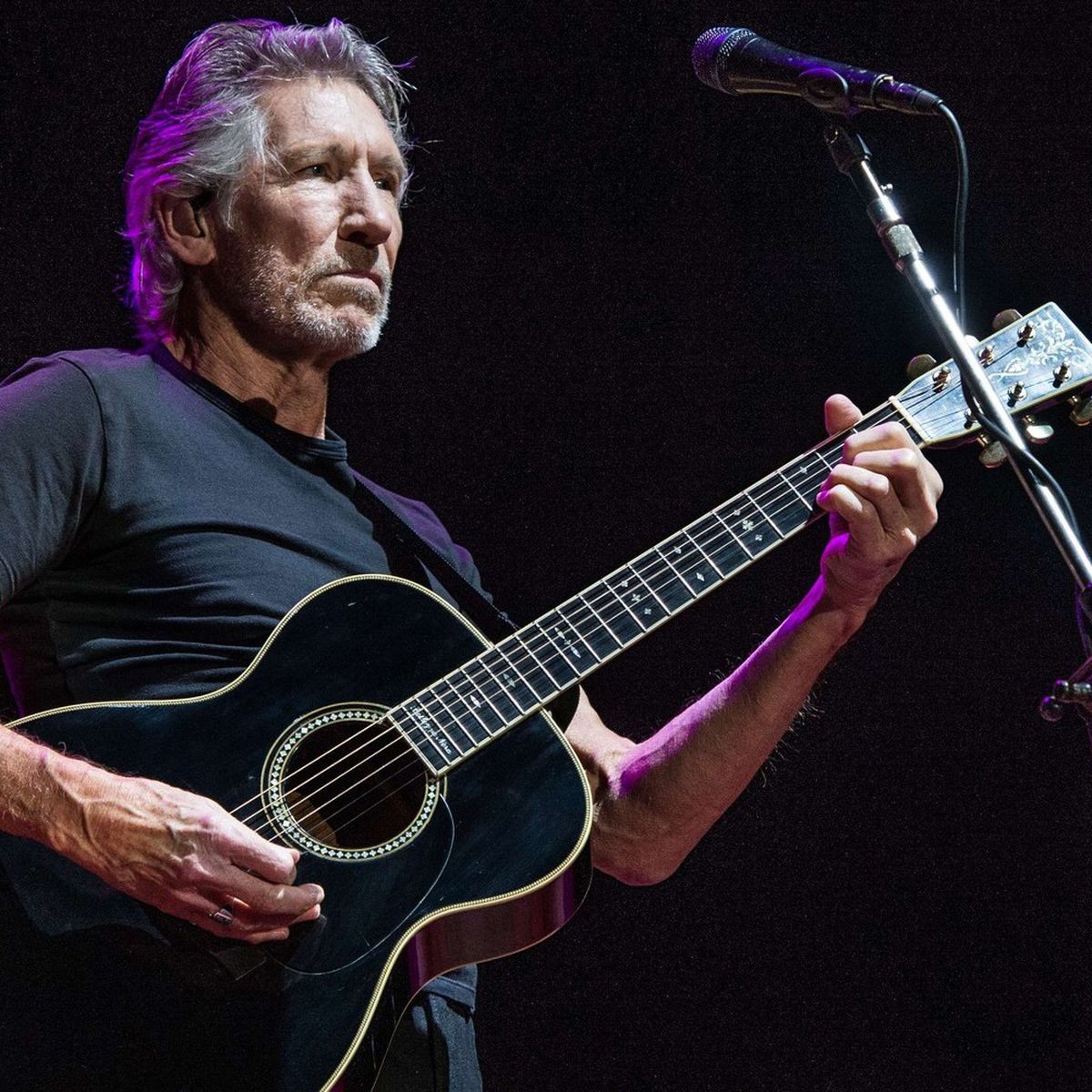 Roger Waters Pink Floyd Signed Acoustic Guitar - CharityStars
