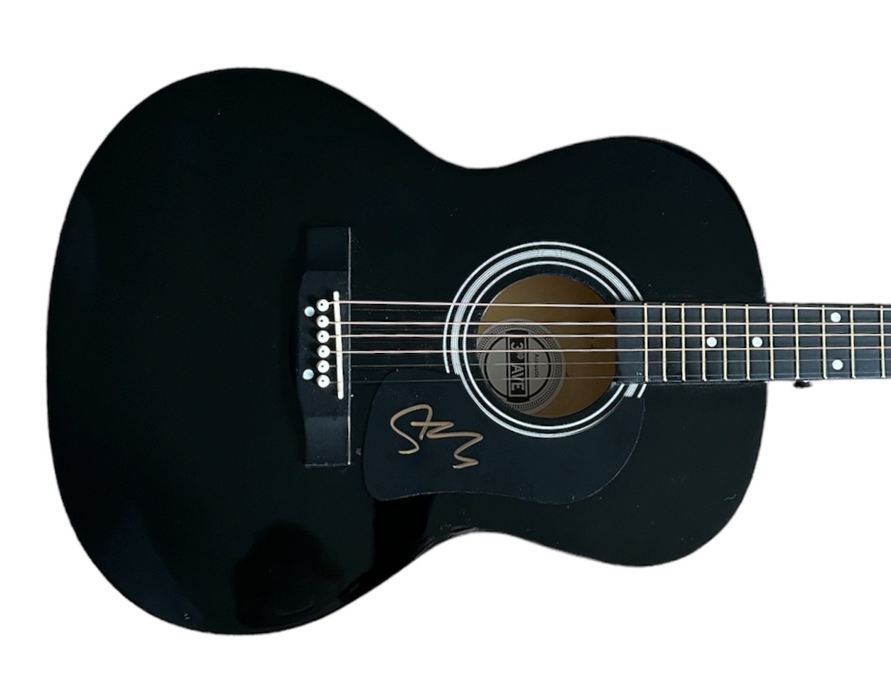 Sting of The Police Signed Acoustic Guitar - CharityStars