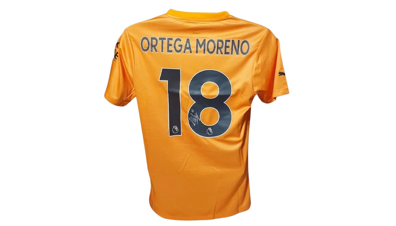 Stefan Ortega Moreno' Manchester City Signed Shirt - 2022/23 - CharityStars