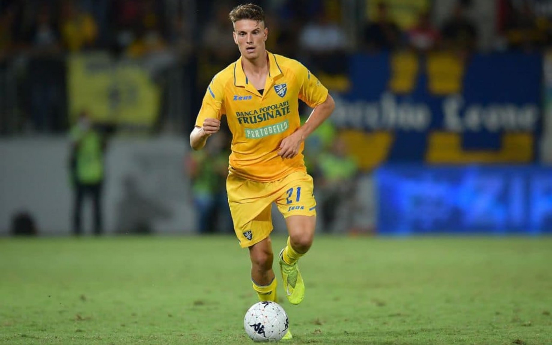 Boloca's Frosinone Match-Issued Shirt, 2021/22 - CharityStars