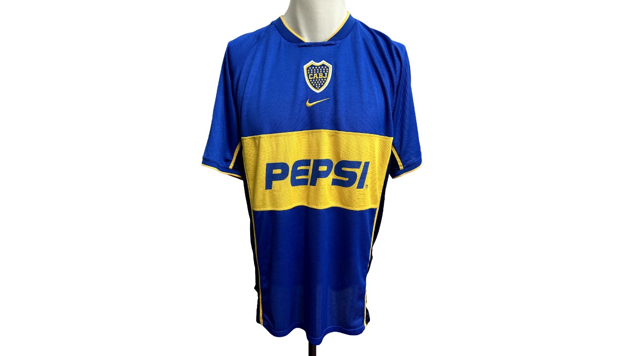 Maglia ufficiale Boca Juniors, 2002/03 - CharityStars