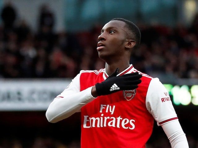 Maglia Eddie Nketiah Arsenal, 2021/22 - Autografata - CharityStars