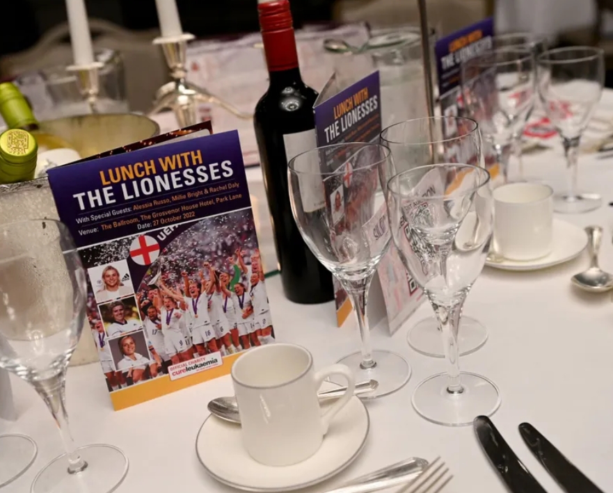 Lionesses World Cup Preview Dinner - Gold Package for Two - CharityStars