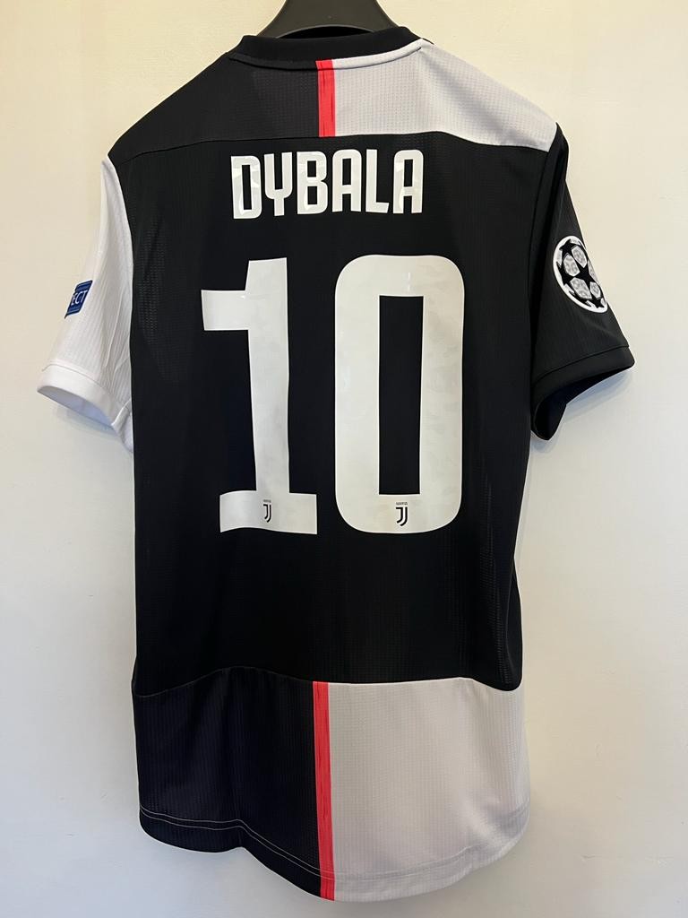 Dybala's Juventus Match-Issued Shirt, UCL 2019/20 - CharityStars