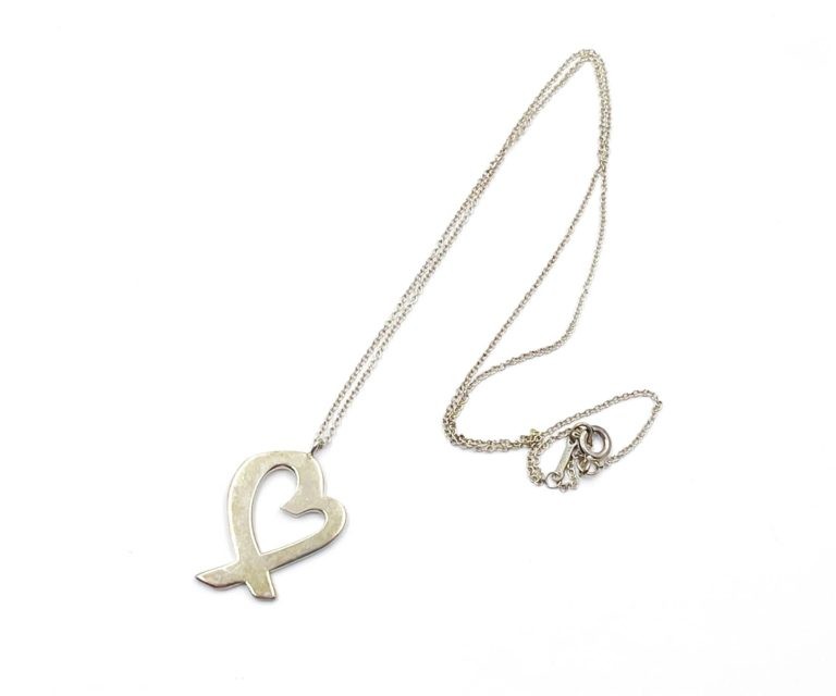 Tiffany & Co. 925 Open Heart Necklace - CharityStars