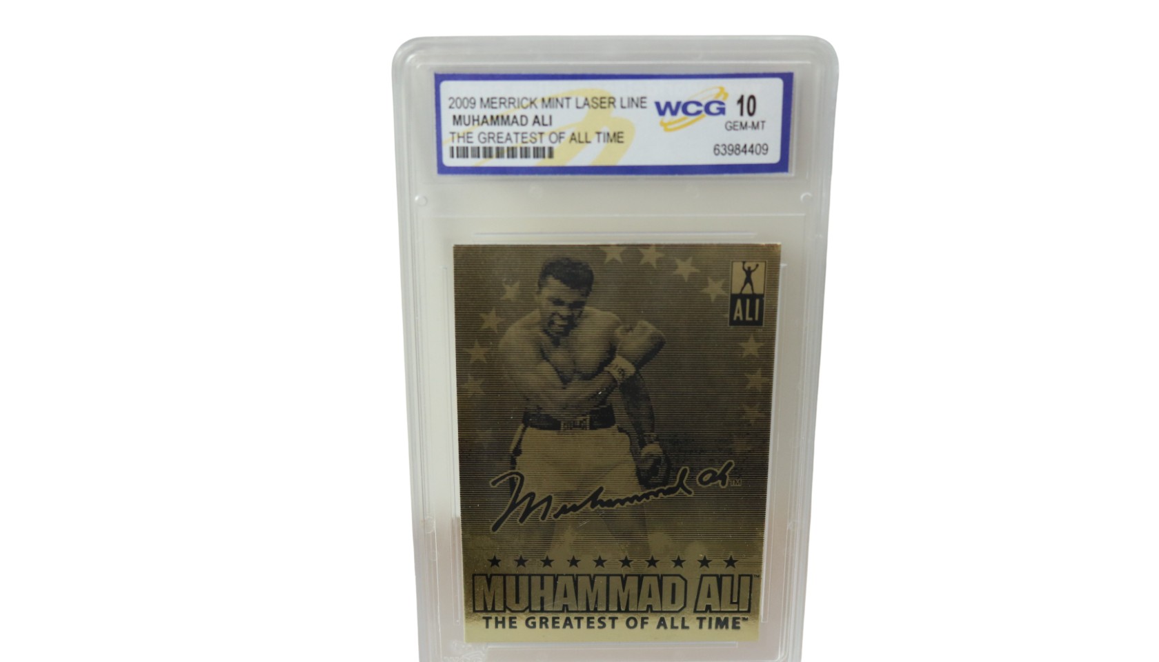 Muhammad Ali Limited Edition Gold Card - CharityStars