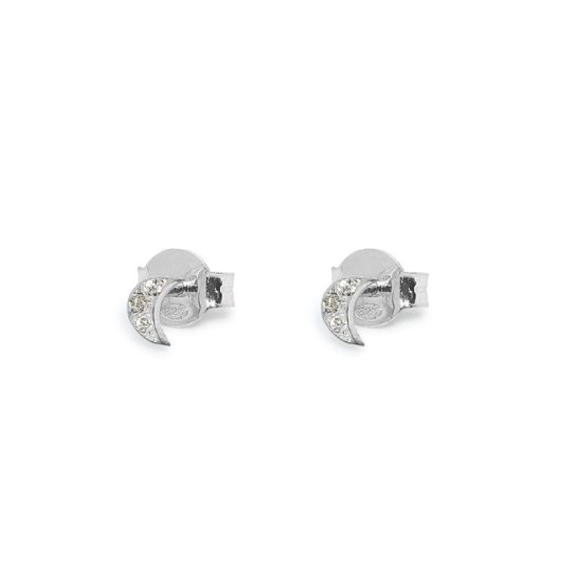 Ginger Gioielli Half Moon Mono Earring - CharityStars