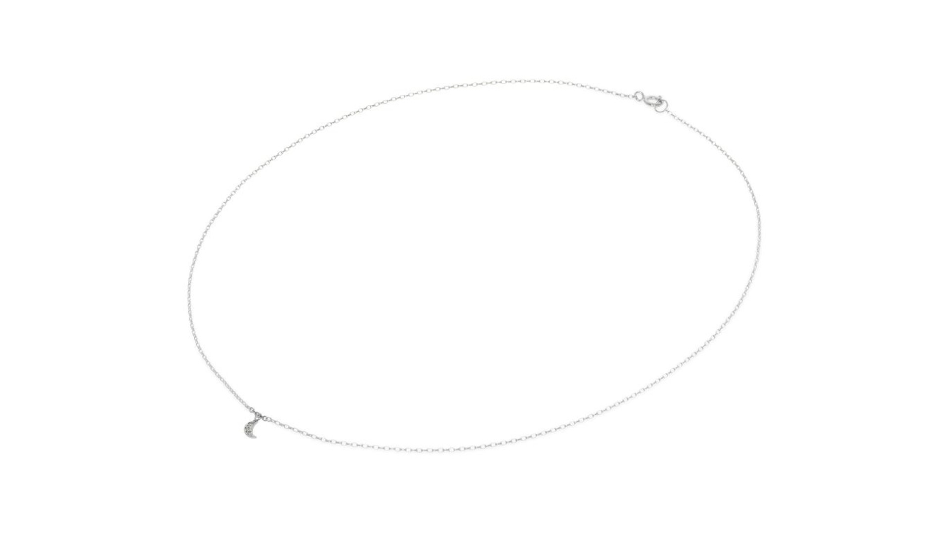 Ginger Gioielli Short Necklace with Half Moon - CharityStars