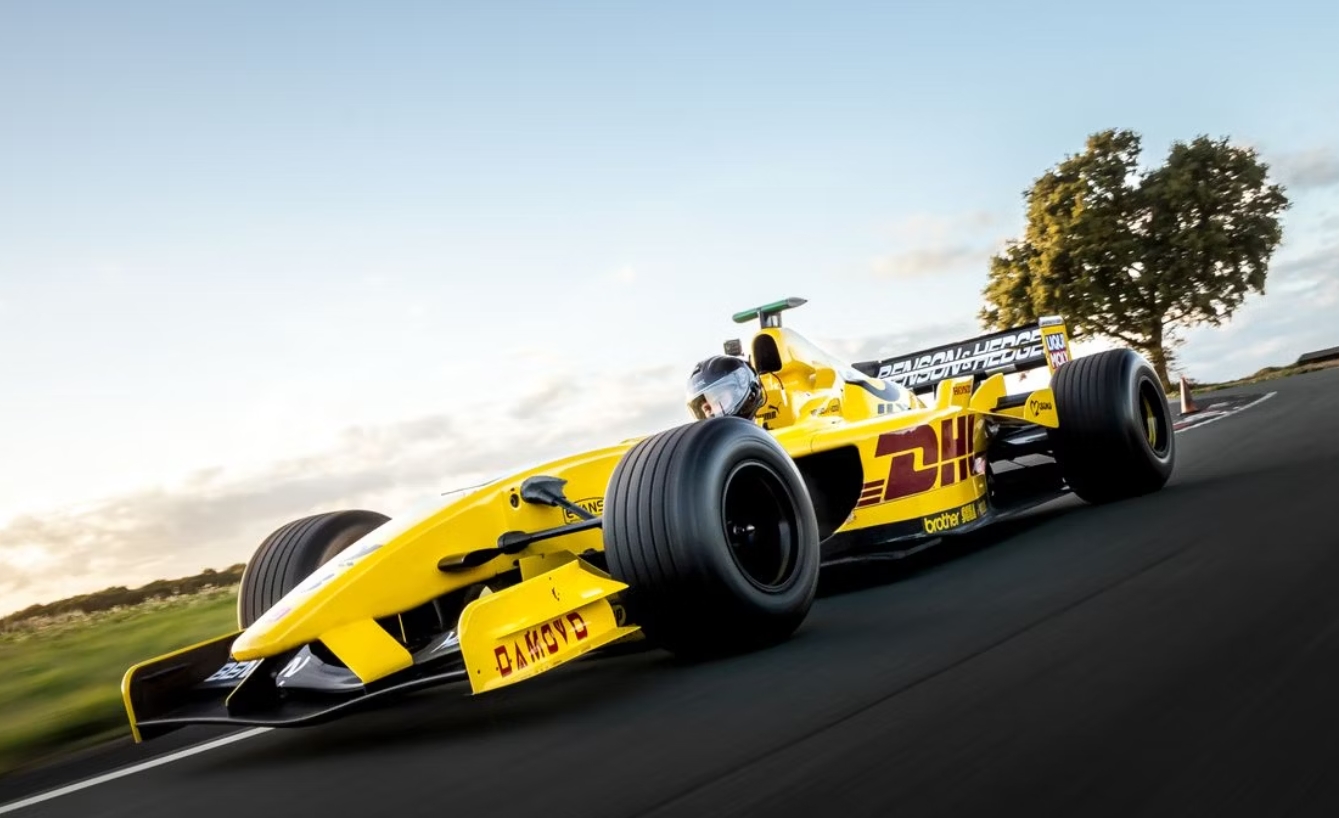 Jordan EJ12 Formula 1 Car Driving Experience with Pace Car - CharityStars