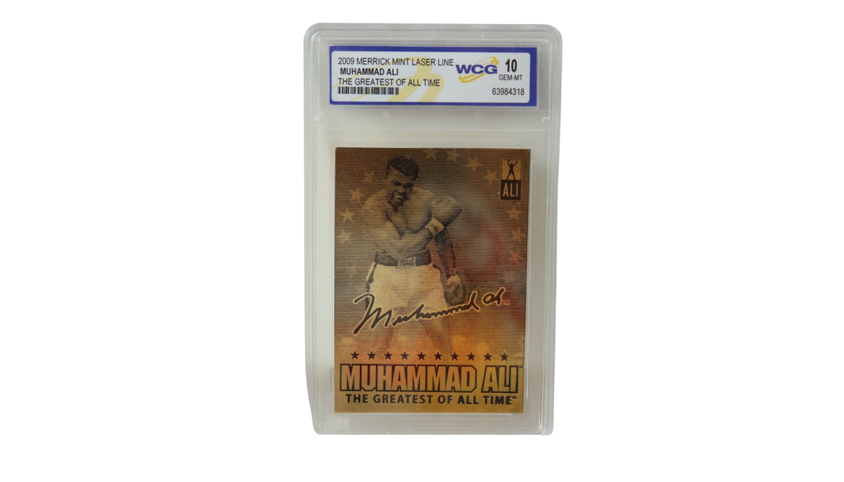 Muhammad Ali Limited Edition Gold Card - CharityStars