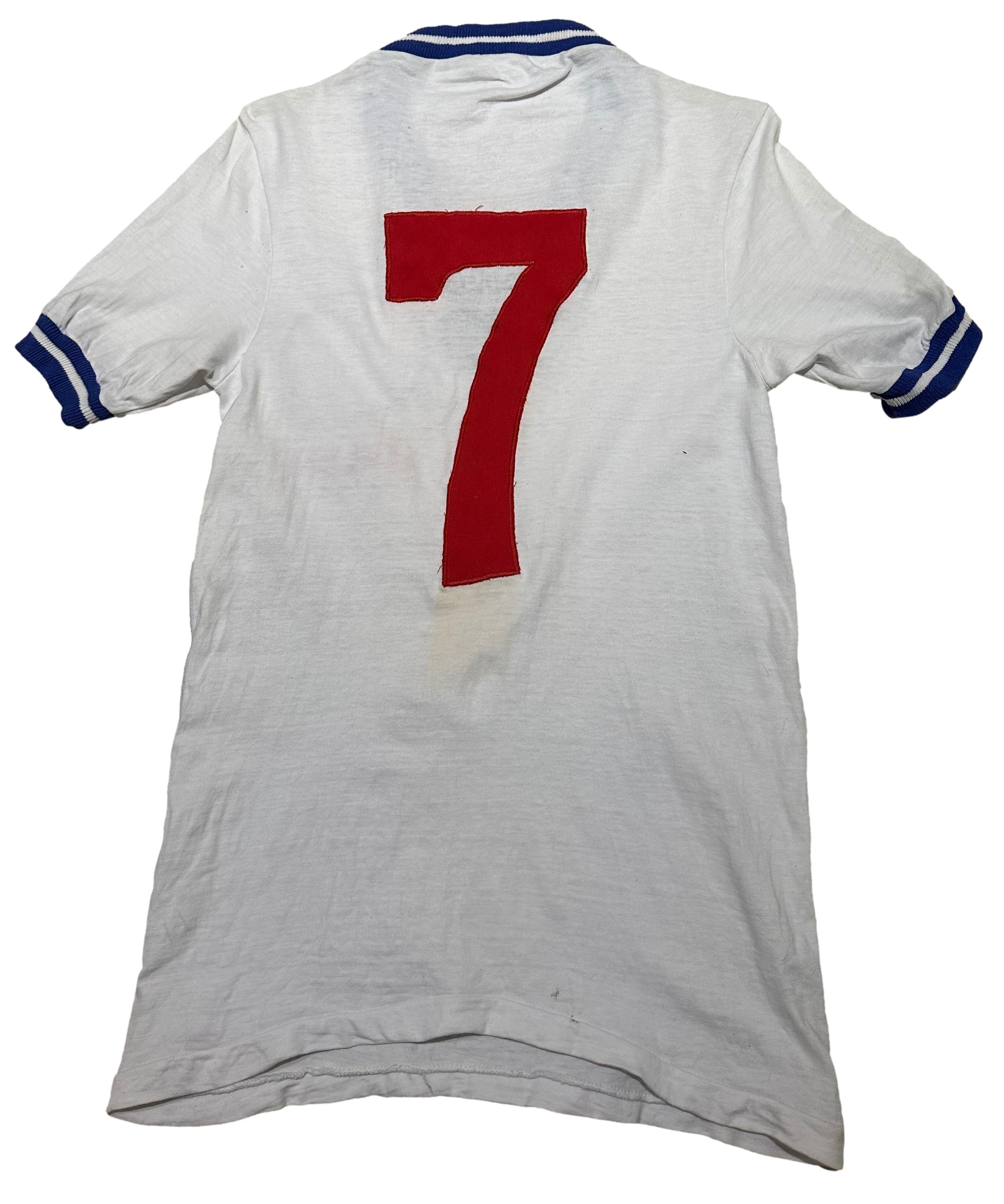 Garrincha's Milionários Worn Shirt, 1976 - CharityStars