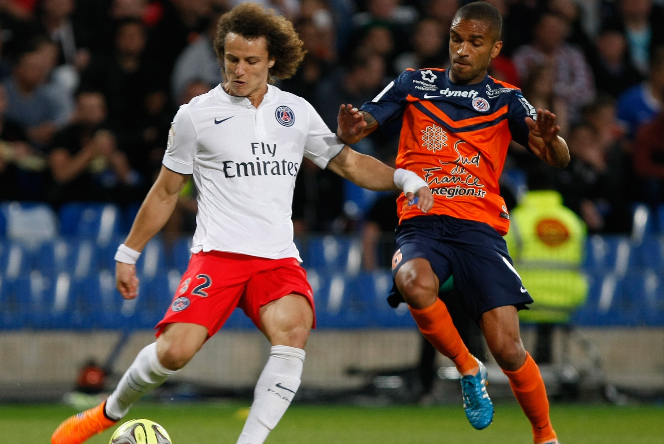 David Luiz's PSG Worn Shirt, 2014/15 - CharityStars
