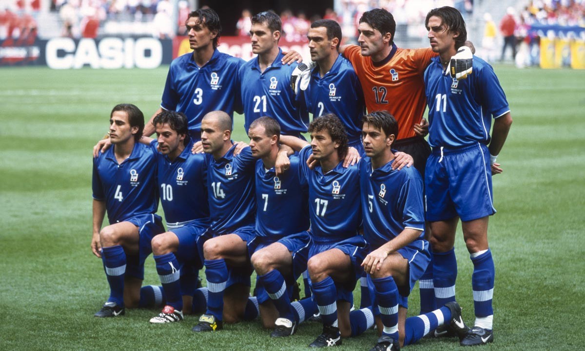 Albertini's Italy Match Shirt, WC 1998 - CharityStars